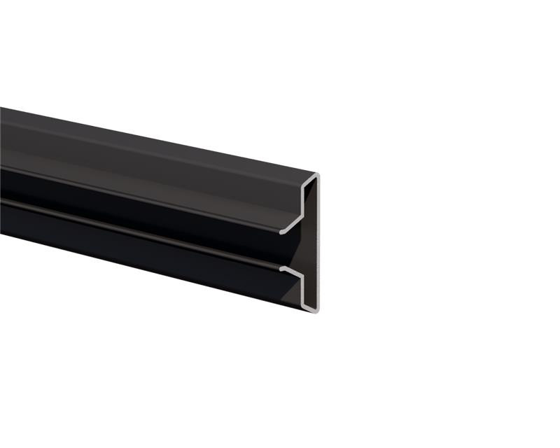 Slatwall - Slatwall Insert (Angled): 1/2" Width x 1-9/32" Height x 1/32 ...