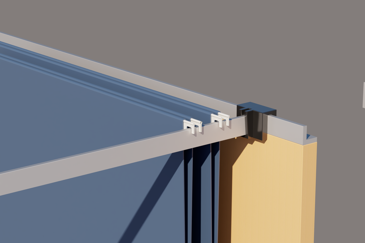 Aluminum File Hanging Rail Mount Angle – 6063-T5 | Orange Aluminum