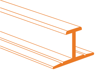 Aluminum H Channels | Orange Aluminum