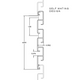Slatwall - Interlocking System - Interlocking Slatwall Panel: 1/2 ...