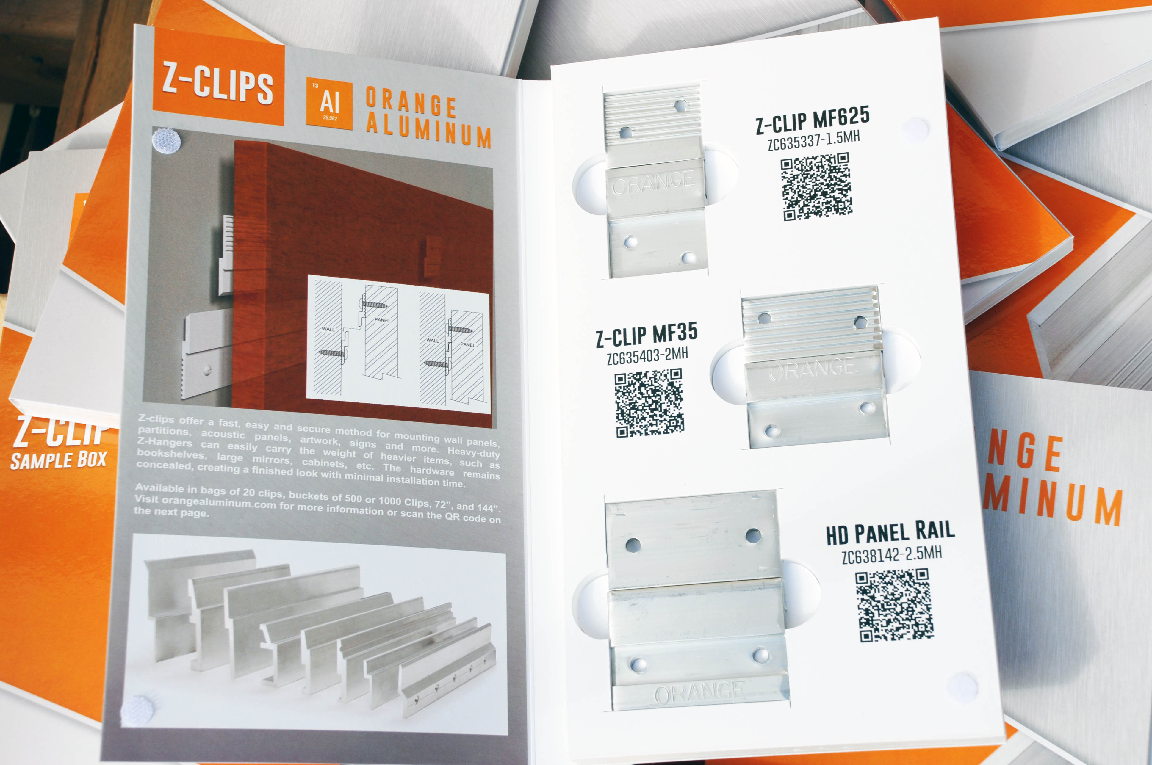 Enhancing Construction Projects with Z Clips - Orange Aluminum
