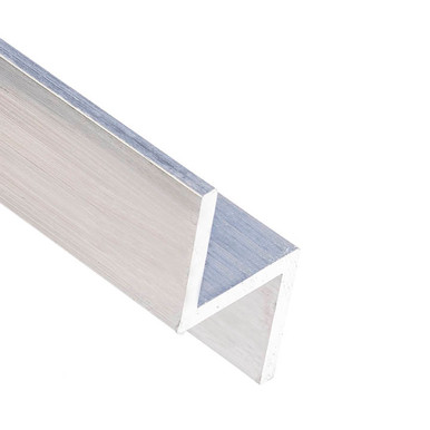 Aluminum Z Channel 6061 - T6 Z Bar : 1" x 1" x 1/8" - Orange Aluminum