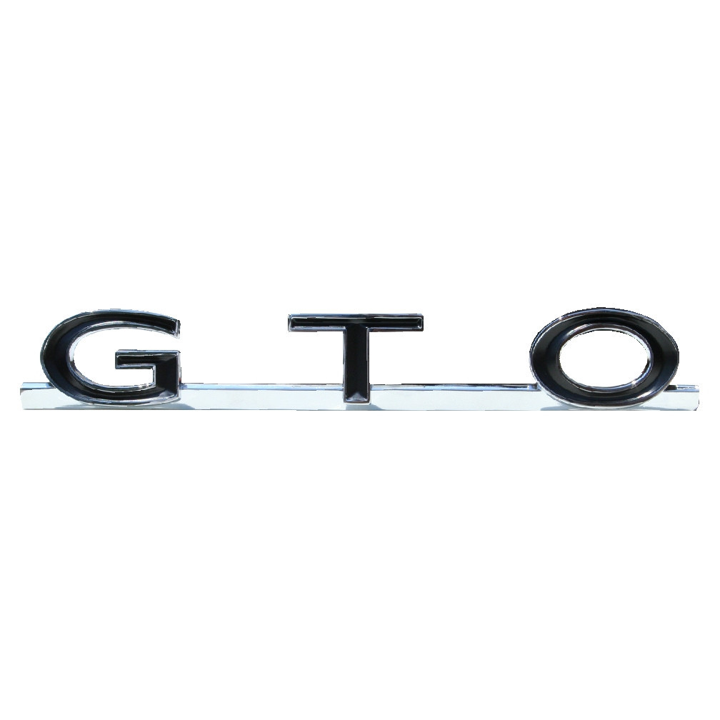 Pontiac Vintage GTO Steel Sign