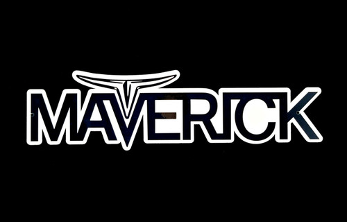 FORD MAVERICK WITH HORNS STEEL WALL SIGN