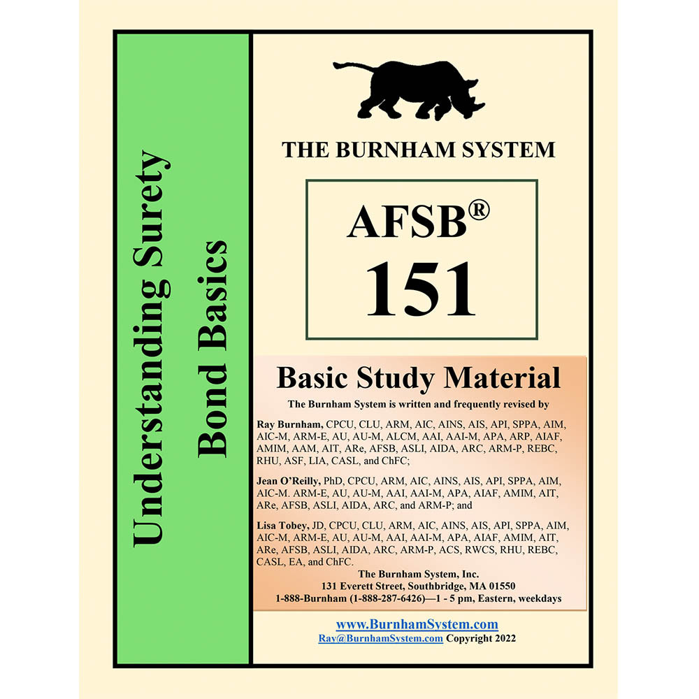 AFSB® Study Guides - Pass the Fidelity & Surety Bonding Exam Fast ...