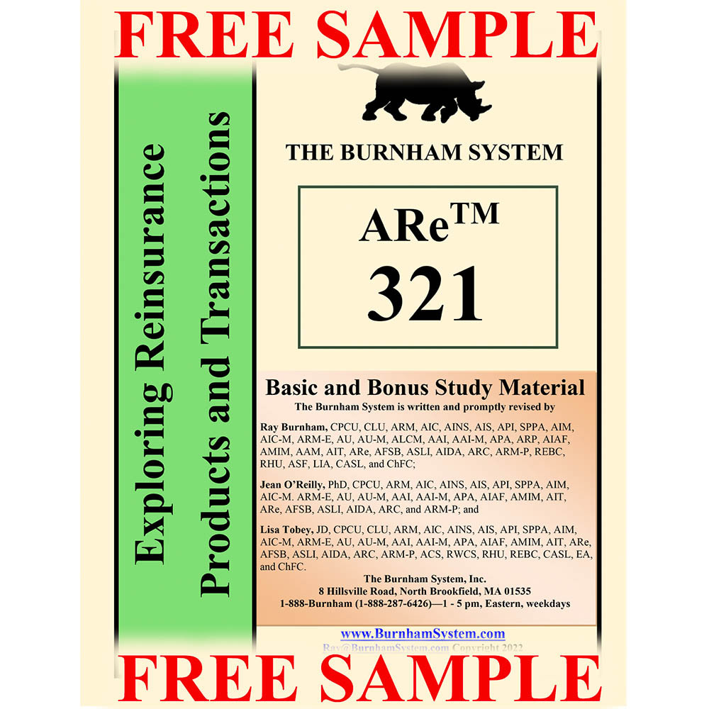 Free Sample -ARe 321- Printable PDF