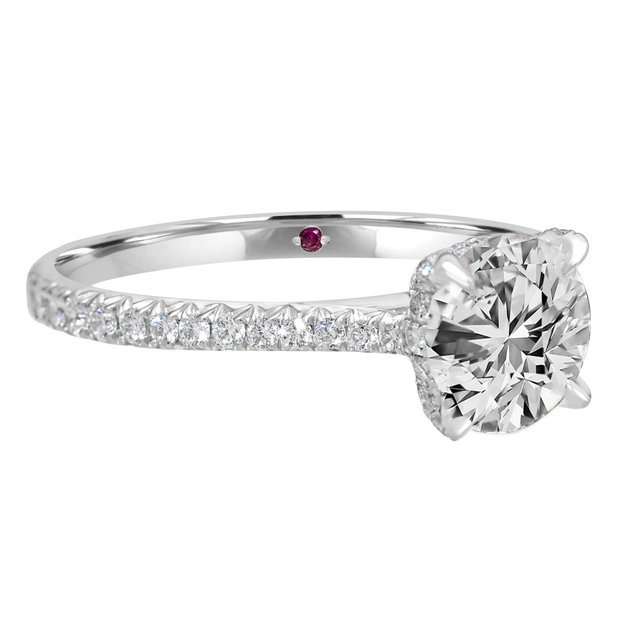 Solitaire Round Diamond Engagement Ring | Lab Grown Diamonds NYC ...