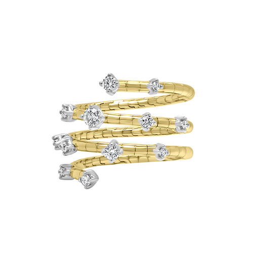 Multiband Flexible Diamond Ring | Designer Rings NYC | Diamond Rings NYC