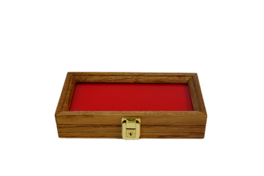 10 x 5 x 2 Oak Display Case - Southern Star Display Cases