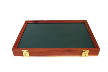 18 x 12 x 2 Cedar Display Case - Southern Star Display Cases