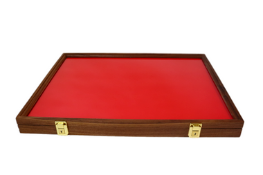 24 x 18 x 2 Walnut Display Case - Southern Star Display Cases