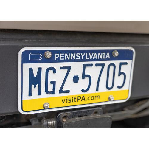 GP Factor Ineos Grenadier Rear License Plate Mount for Factory Bumper ...