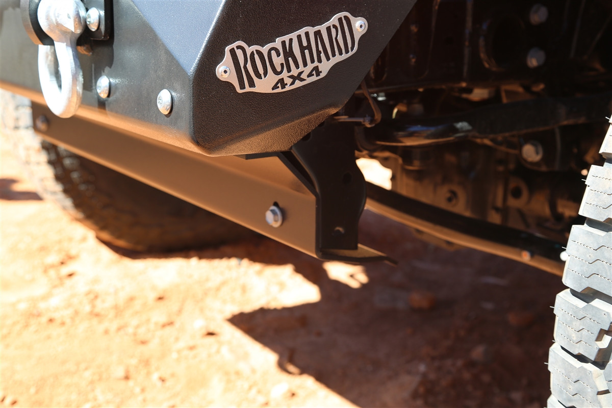 Rock Hard 4x4 Sway Bar Motor Skid Plate for RH4x4 RH-90202 Front Bumper ...