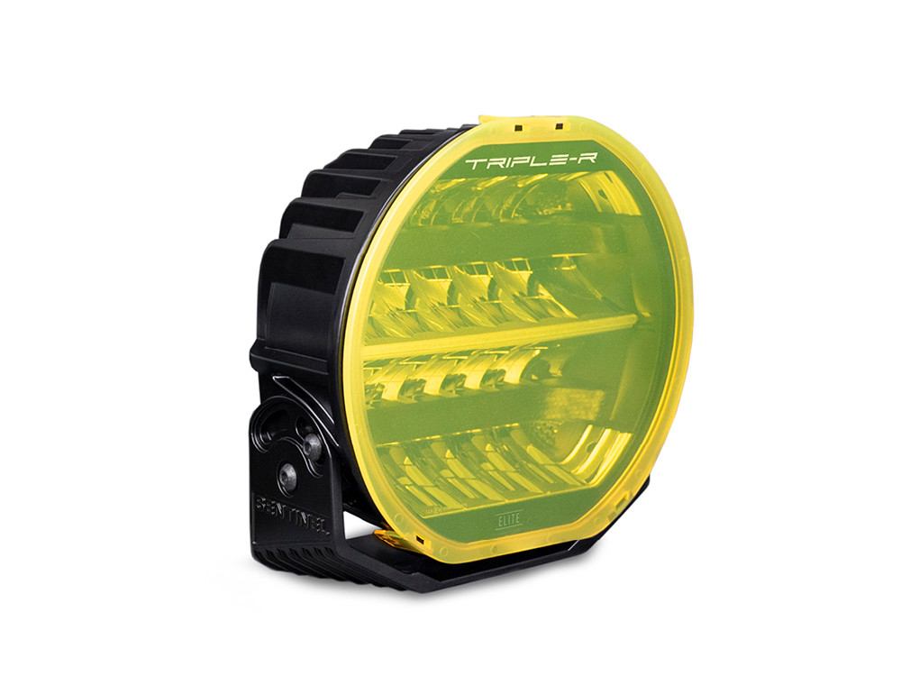Amber Lens Cover (Sentinel 9") - LC-YLW-0S9 - OK4WD