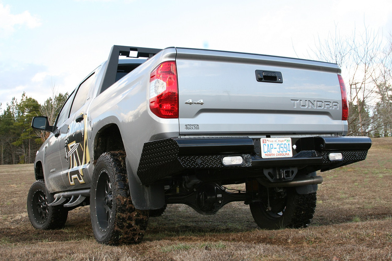Black Steel Ranch Rear Bumper 2 Stage Black Powder Coated F66TT14-T2850 ...