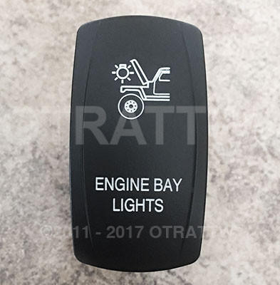 Switch, Rocker Engine Bay Light - OK4WD
