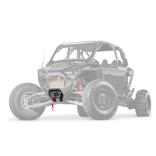 Winch Mounting Kit for Polaris RZR. For use with any WARN VRX winch ...