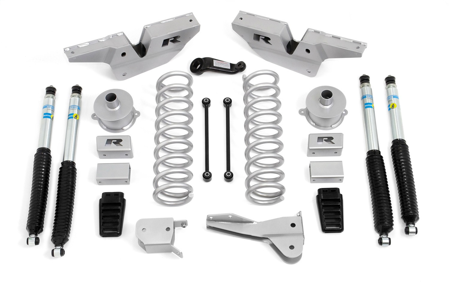 Big Lift Kit w/Shocks 6 in. Lift w/Bilstein Shocks Black - OK4WD