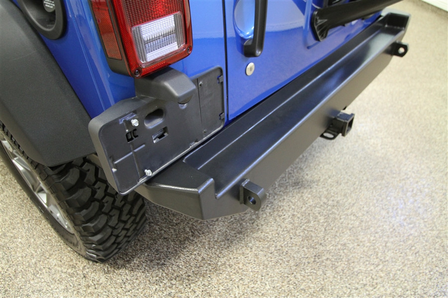 Rock Hard 4x4 Aluminum Patriot Series Rear Bumper w/o Tire Carrier for ...