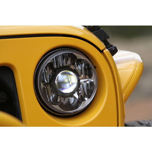 KC HiLites KC Hilites 7 in Gravity LED Pro - Single Headlight - SAE/ECE ...