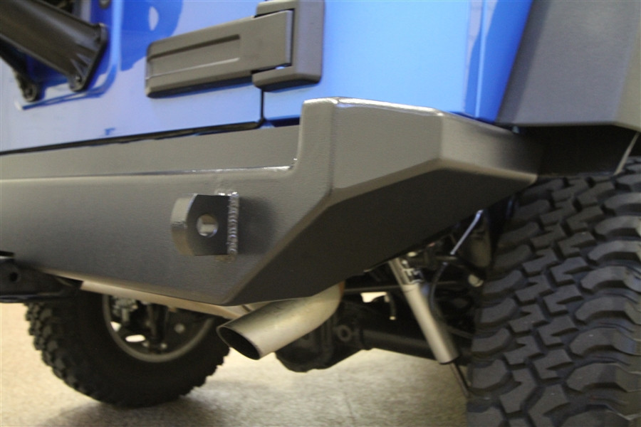 Rock Hard 4x4 Aluminum Patriot Series Rear Bumper w/o Tire Carrier for ...