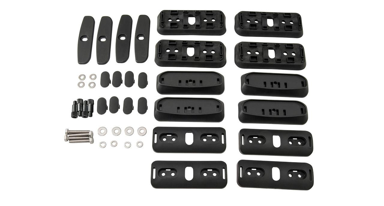 Rhino-Rack Generic RCP Base Kit w/M838 (M6 Stud) - 4 pcs RCP48-BK - OK4WD