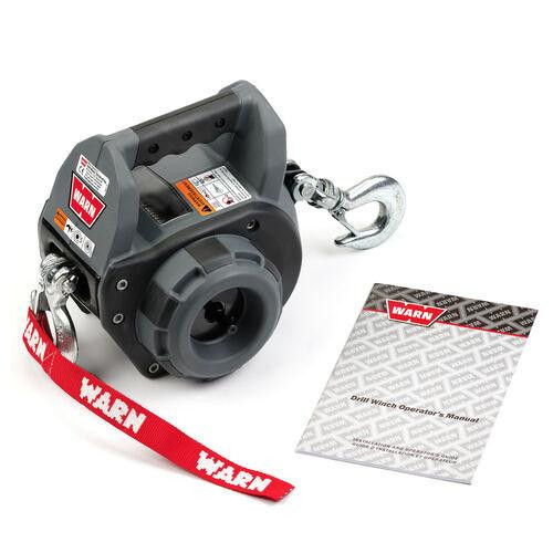 WARN DRILL WINCH WITH SYNTHETIC ROPE 101575 - OK4WD
