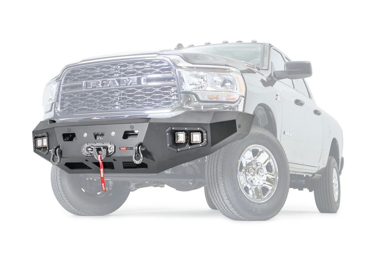 WARN ASCENT FRONT BUMPER RAM HD 104256 - OK4WD