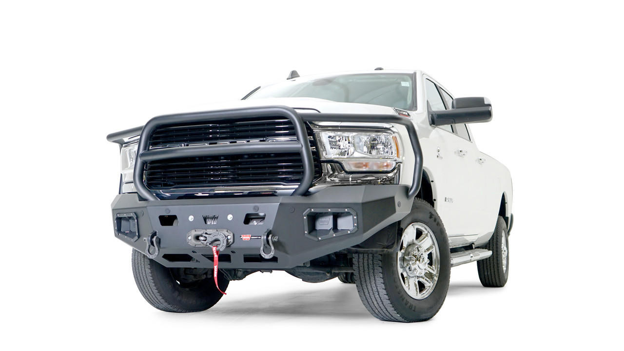WARN ASCENT FRONT BUMPER RAM HD 104256 - OK4WD