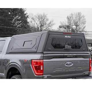 (15-20) Ford F150 5.5' - Alu-Cab Contour Truck Cap w/ Side Windows - OK4WD
