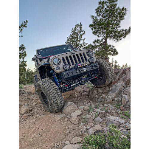 KC HiLites 6 inch SlimLite LED - 2-Light System - 50W Spot Beam 100 - OK4WD