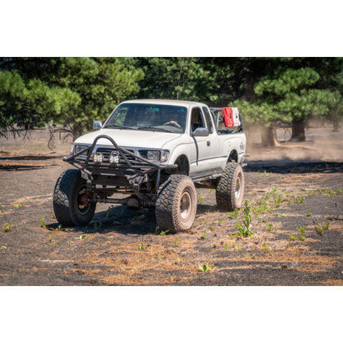 KC HiLites 6 inch SlimLite LED - 2-Light System - 50W Spot Beam 100 - OK4WD