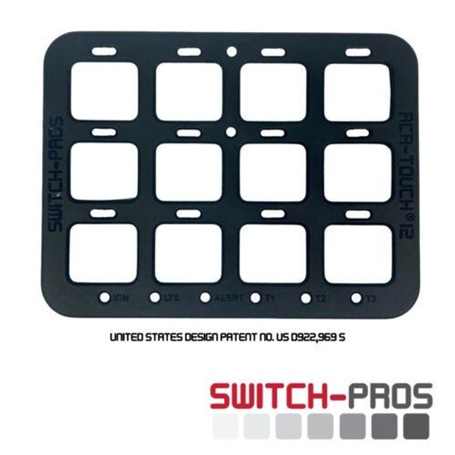 Switch Pros Snap On Bezel For Rcr Force® 12 Touch Panel Ok4wd