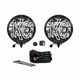 KC HiLites 6 inch SlimLite LED - 2-Light System - 50W Spot Beam 100 - OK4WD
