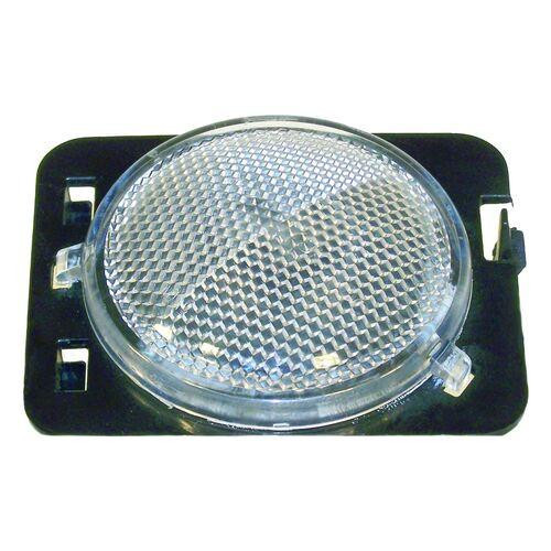 Clear Side Marker Lamp Set (2) w/ 2 Amber Bulbs for 87-95 YJ Wrangler ...