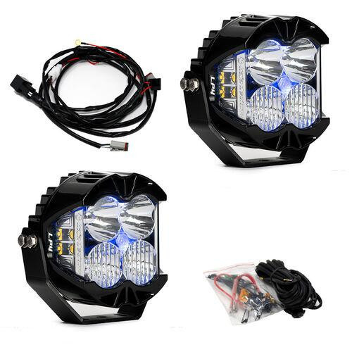 LP4 Pro LED Auxiliary Light Pod Light Pattern Driving/Combo Blue ...