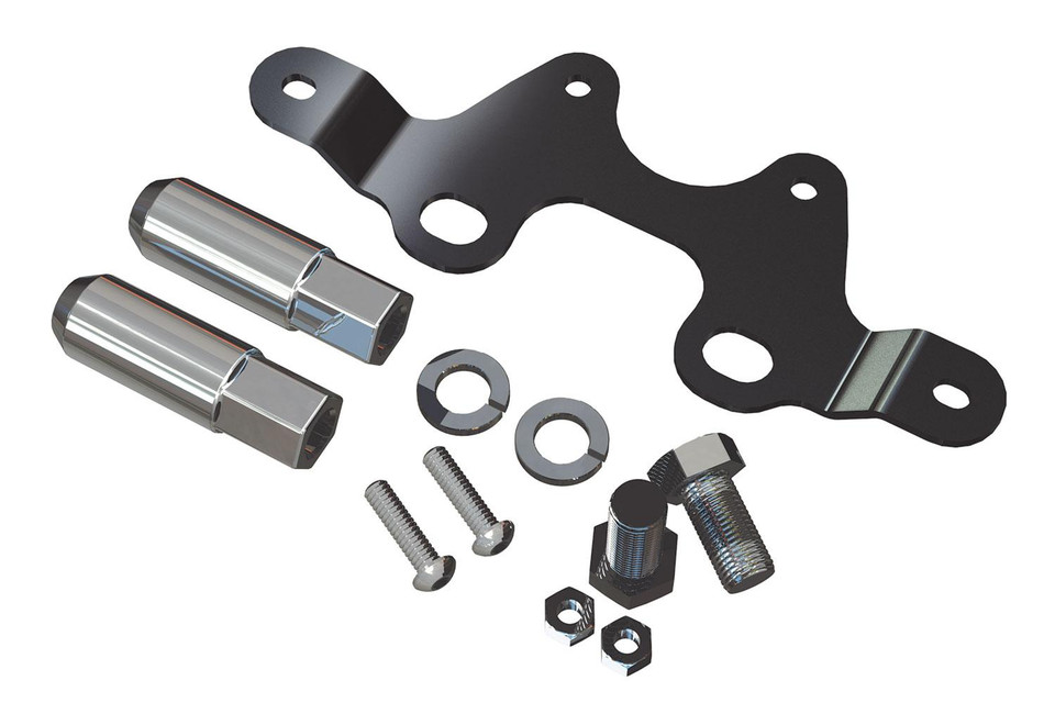 JK Third Brake Light Extension Mount Kit for HD Hinged Tire Carrier - OK4WD
