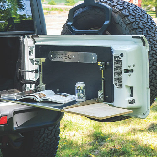Tailgate Table for 2018+ Jeep Wrangler JL 1792 - OK4WD