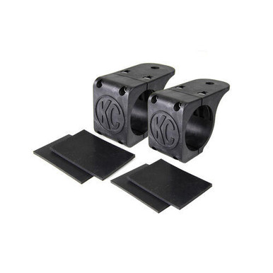 KC HiLites KC Hilites Bracket Set - Tube Clamp Light Mount - Rubber ...