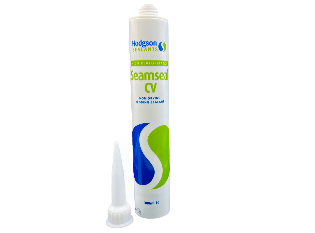 White Seamseal CV Non-Setting Butyl Bedding Mastic (380ml)