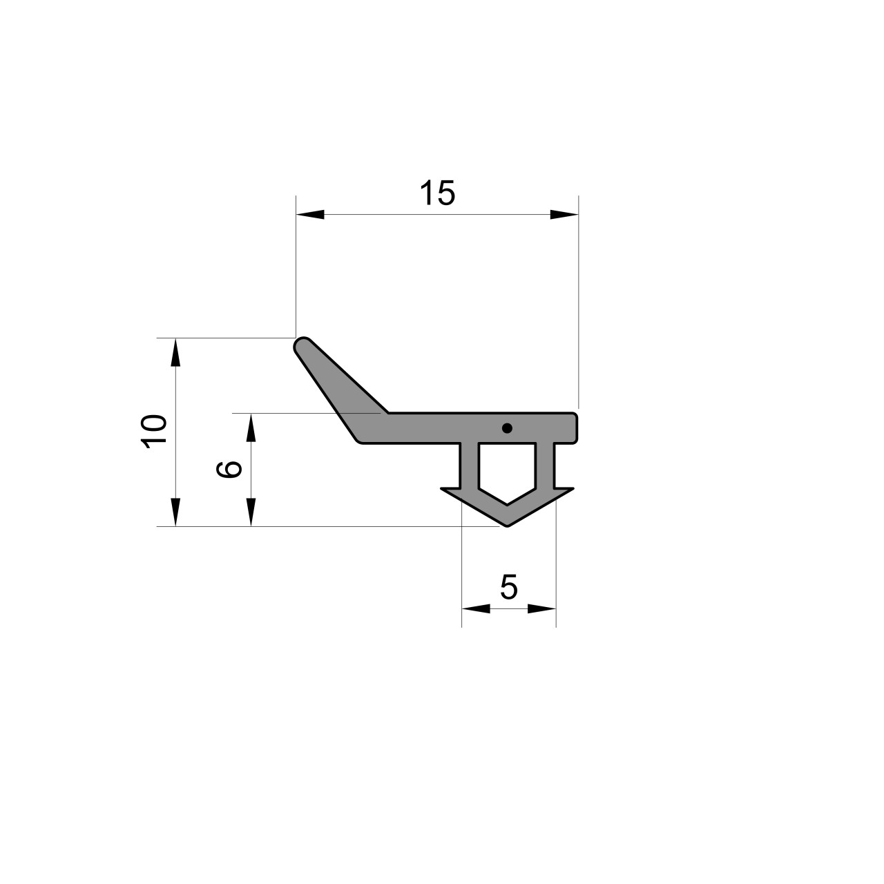 Flipper Caravan Door Seal | CaravanSeals.co.uk