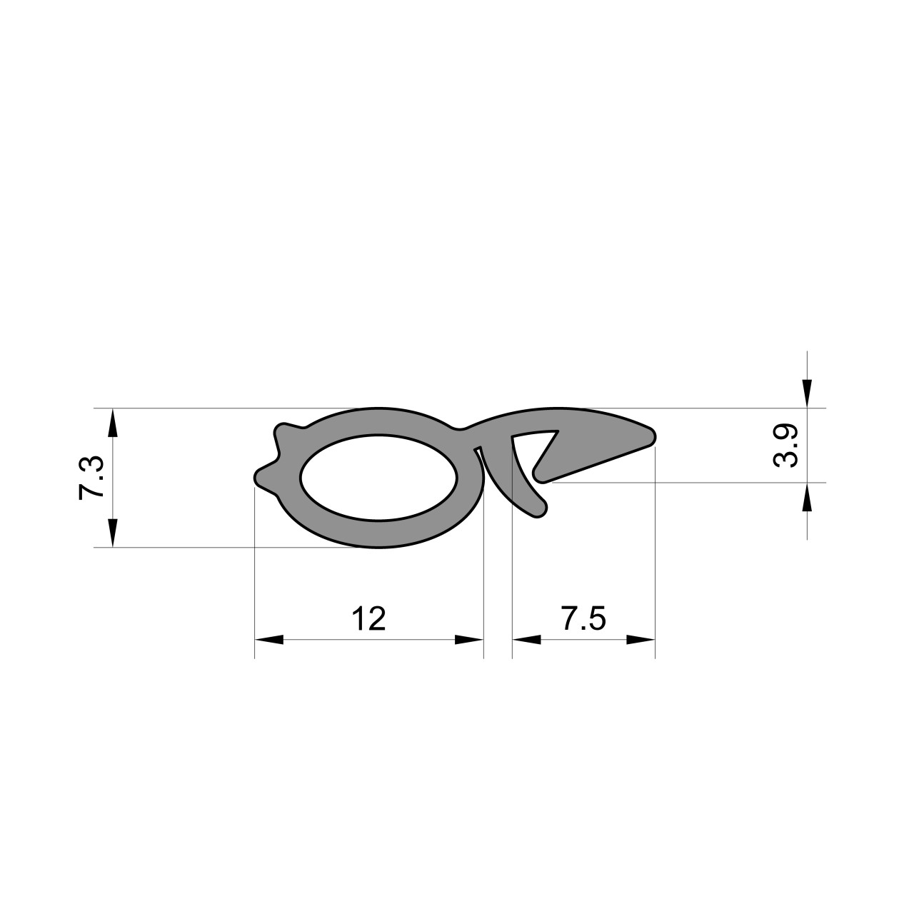 Caravan Battery Box Seal | CaravanSeals.co.uk