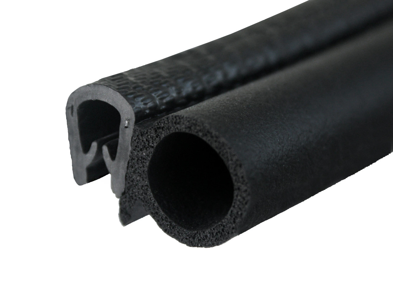 Self-Gripping Rubber Edge Trim With 15mm Side Seal