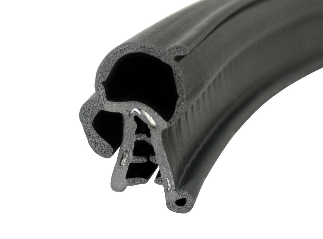 Self-Gripping Rubber Edge Trim With 15mm Top Seal