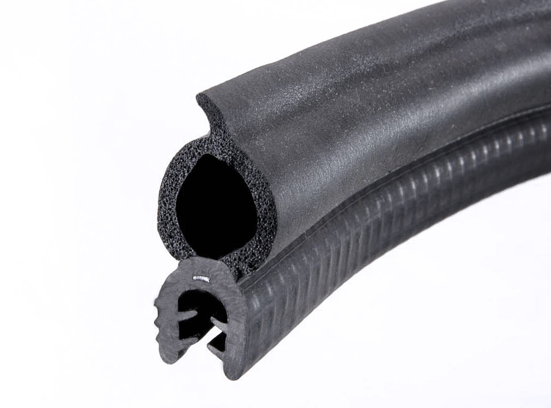Self-Gripping Rubber Edge Trim With 17mm Top Seal