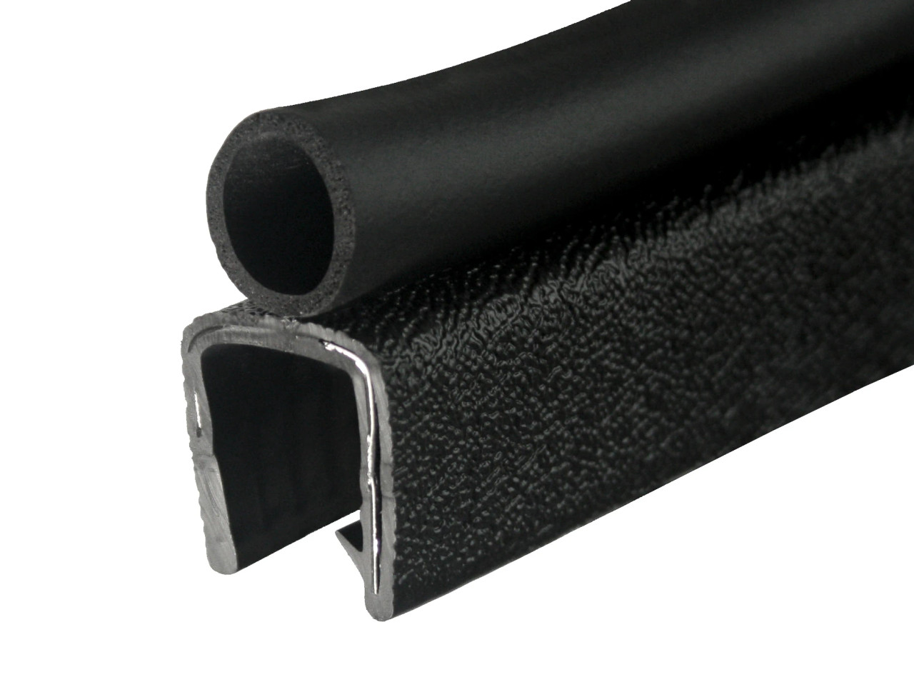 Self-Gripping Rubber Edge Trim With 17mm Top Seal