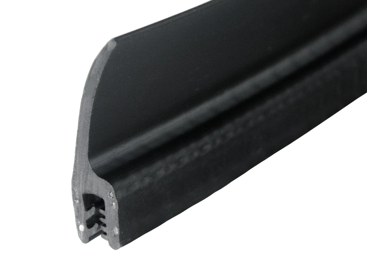 Self-Griping Rubber Edge Trim With 25mm Wide Lip
