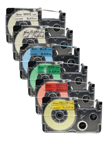Casio Label-It Tapes for EZ Printers