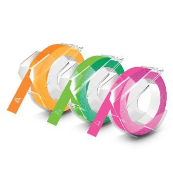 Dymo 1933353 Neon Embossing Tapes