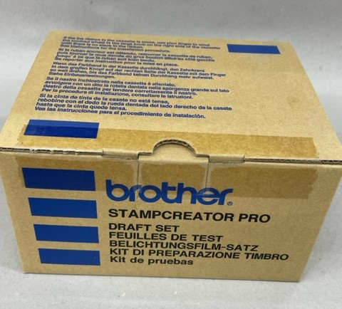 BROTHER STAMP DRAFT SET W/SUPERFINE RIBBON